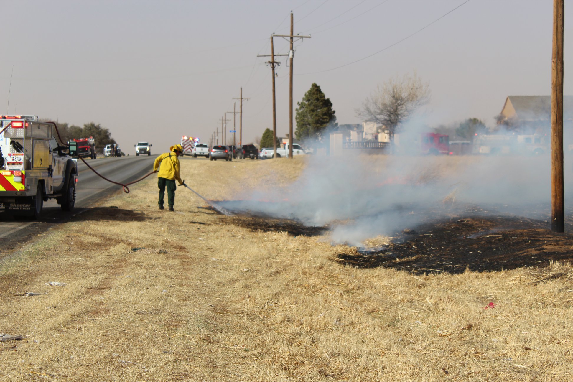 Fire departments from across the state have provided firefighters and ...