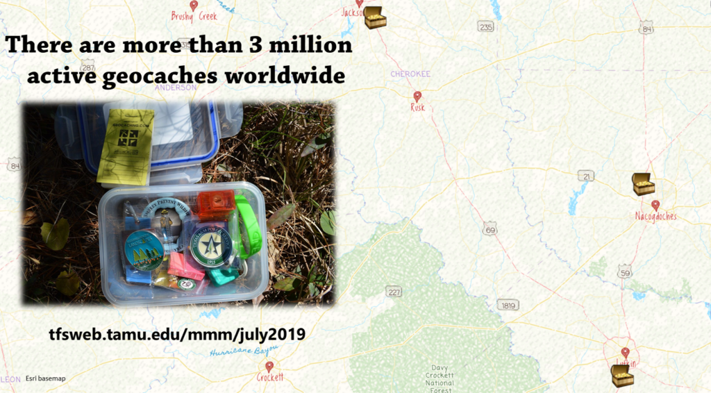 Happy Geocaching - Texas A&M Forest Service