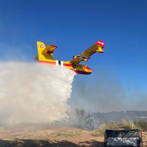 Drone and firefighting aircraft have near miss on recent wildfire ...