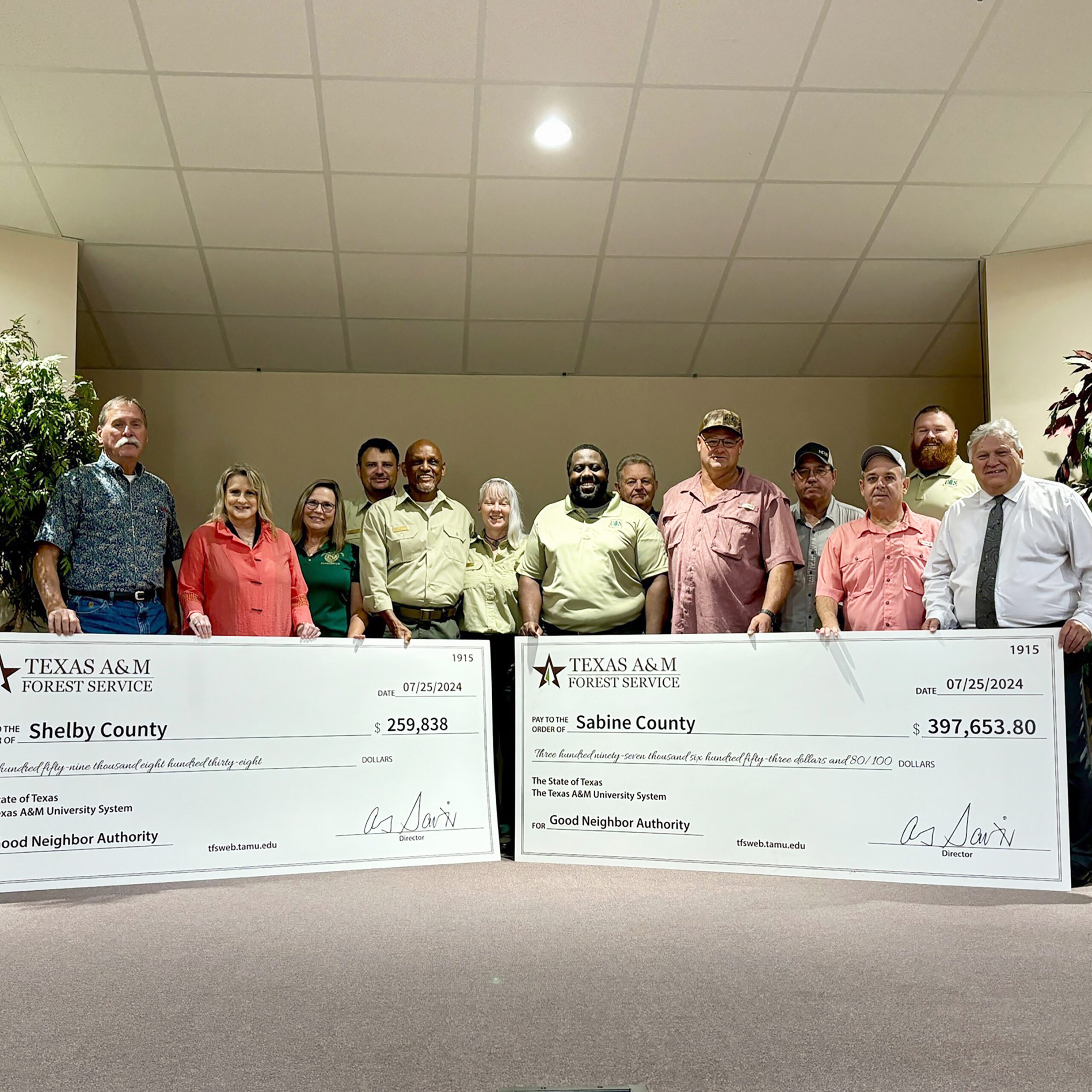Sabine National Forest timber sales invested in Sabine and Shelby ...