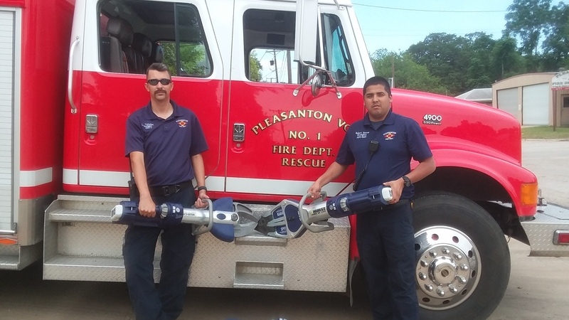 Pleasanton Volunteer Fire Department received a grant for rescue tools ...